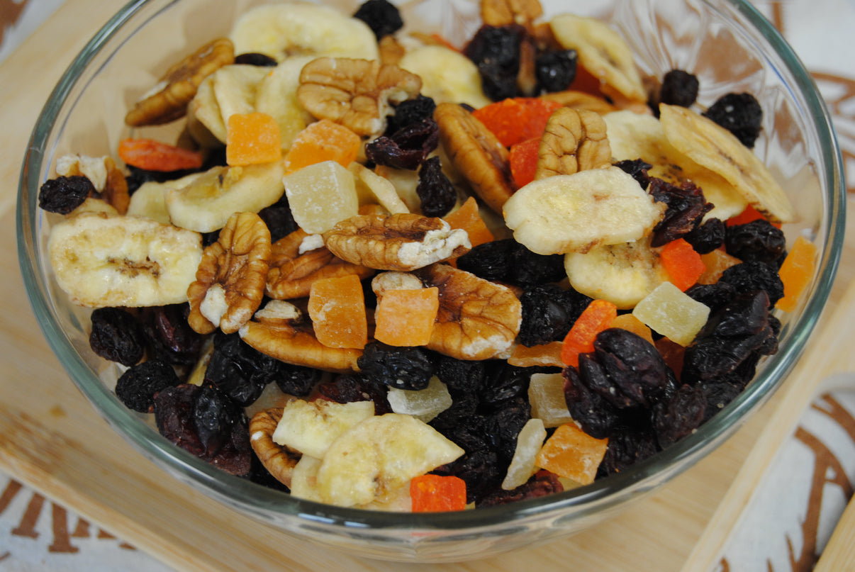 Dried Fruit & Nut Cocktail Mix | Miller Pecan Company