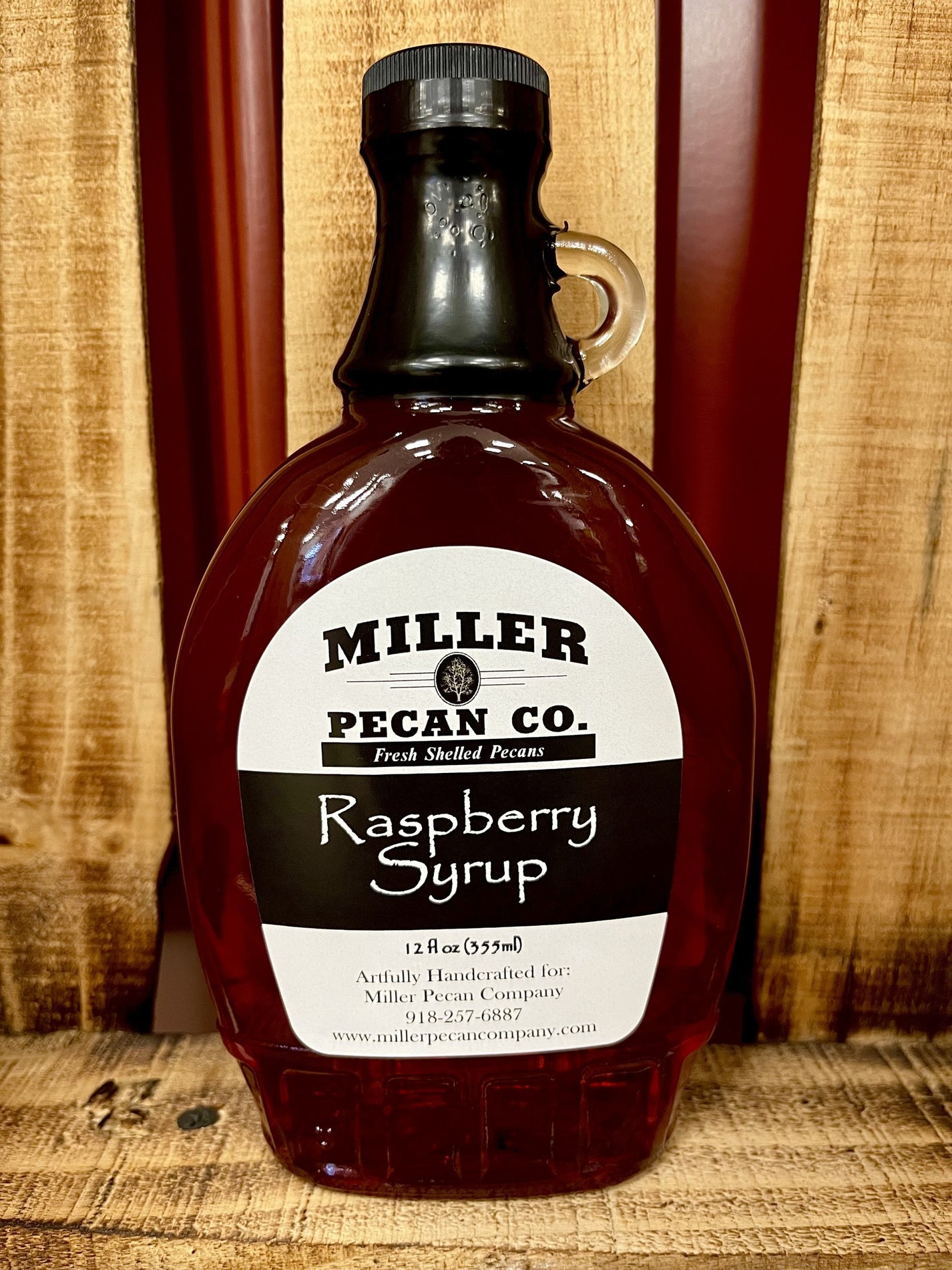 Raspberry Gourmet Flavored Syrup|Miller Pecan Company